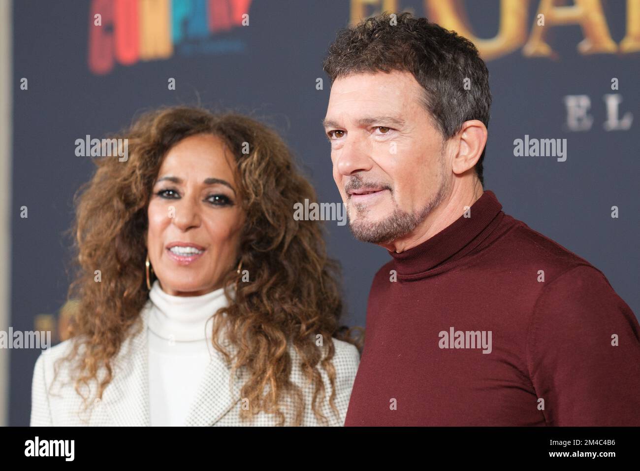 Madrid, Spain. 20th Dec, 2022. Actor Antonio Banderas and singer ...