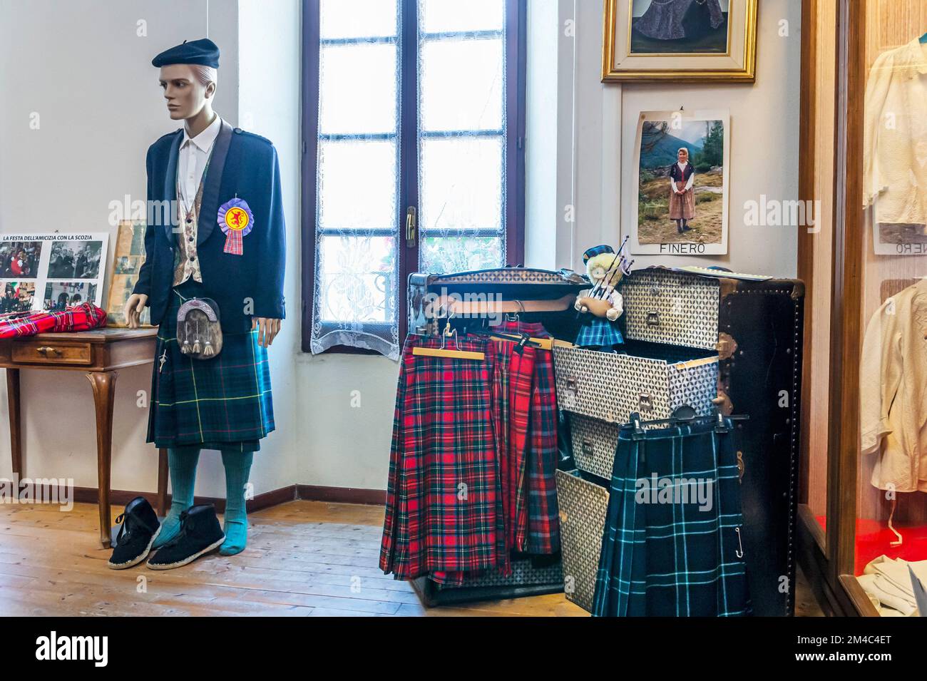 ethnographic museum and of the cannobina valley: scottish clothes ...
