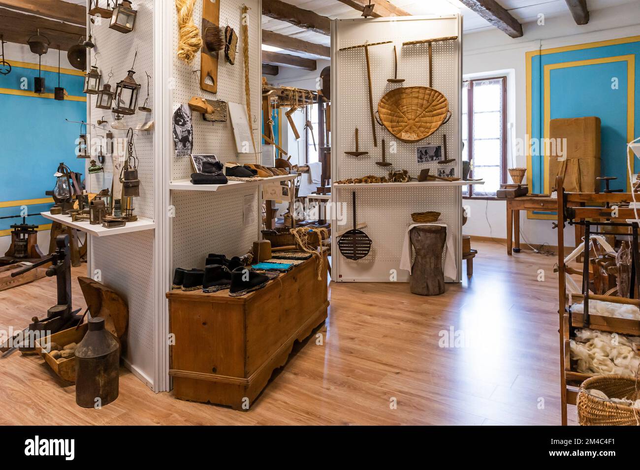 ethnographic museum and of the cannobina valley, gurro, italy Stock ...