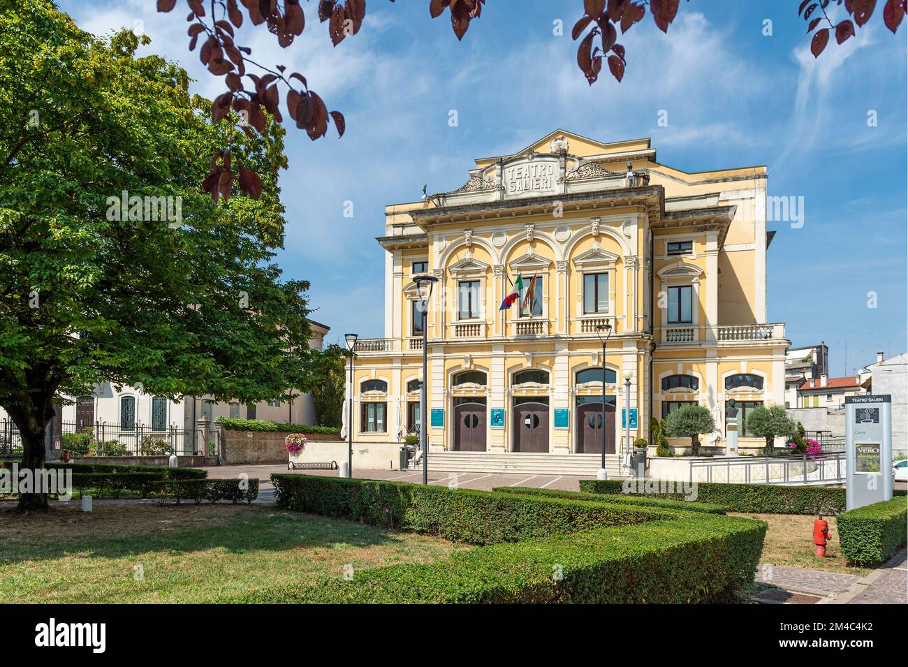 salieri theatre, legnago, italy Stock Photo - Alamy