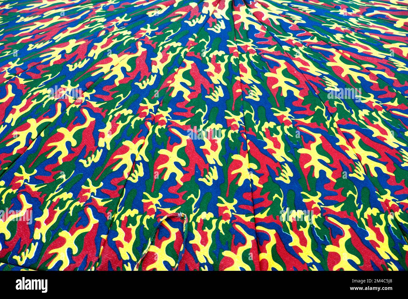 Colorful of beach umbrella on texture and background Stock Photo - Alamy