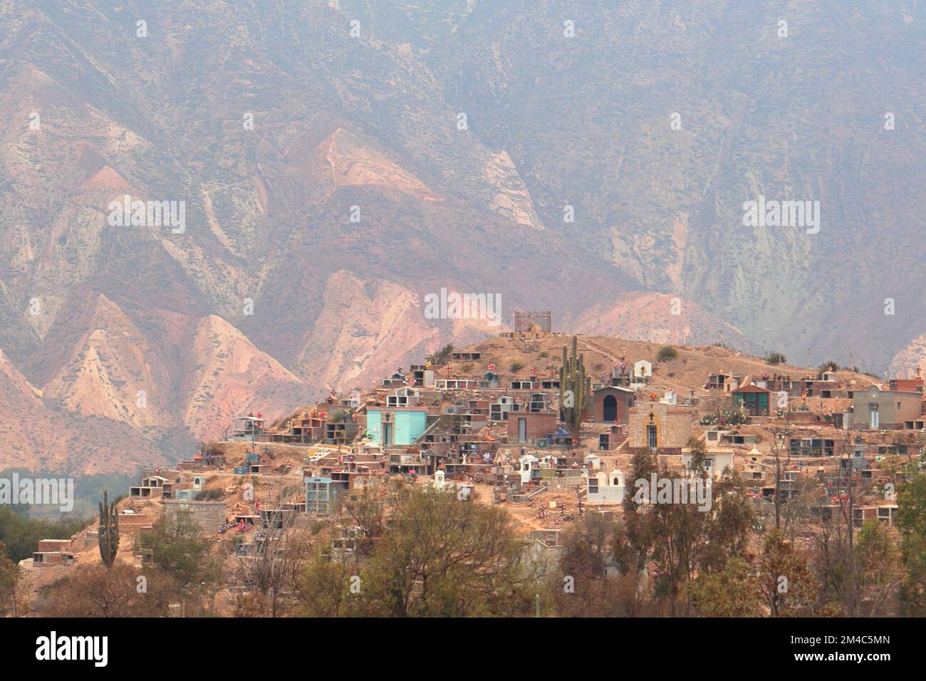Maimara, Jujuy, Argentina november 10 2022: Ancient aboriginal cemetery ...