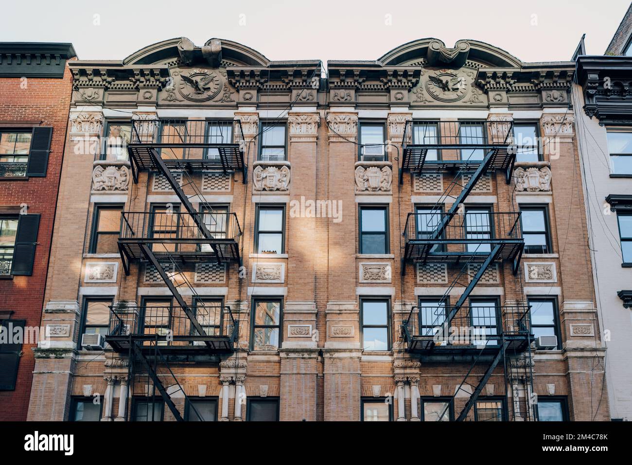 Blocks fire escape hi-res stock photography and images - Alamy