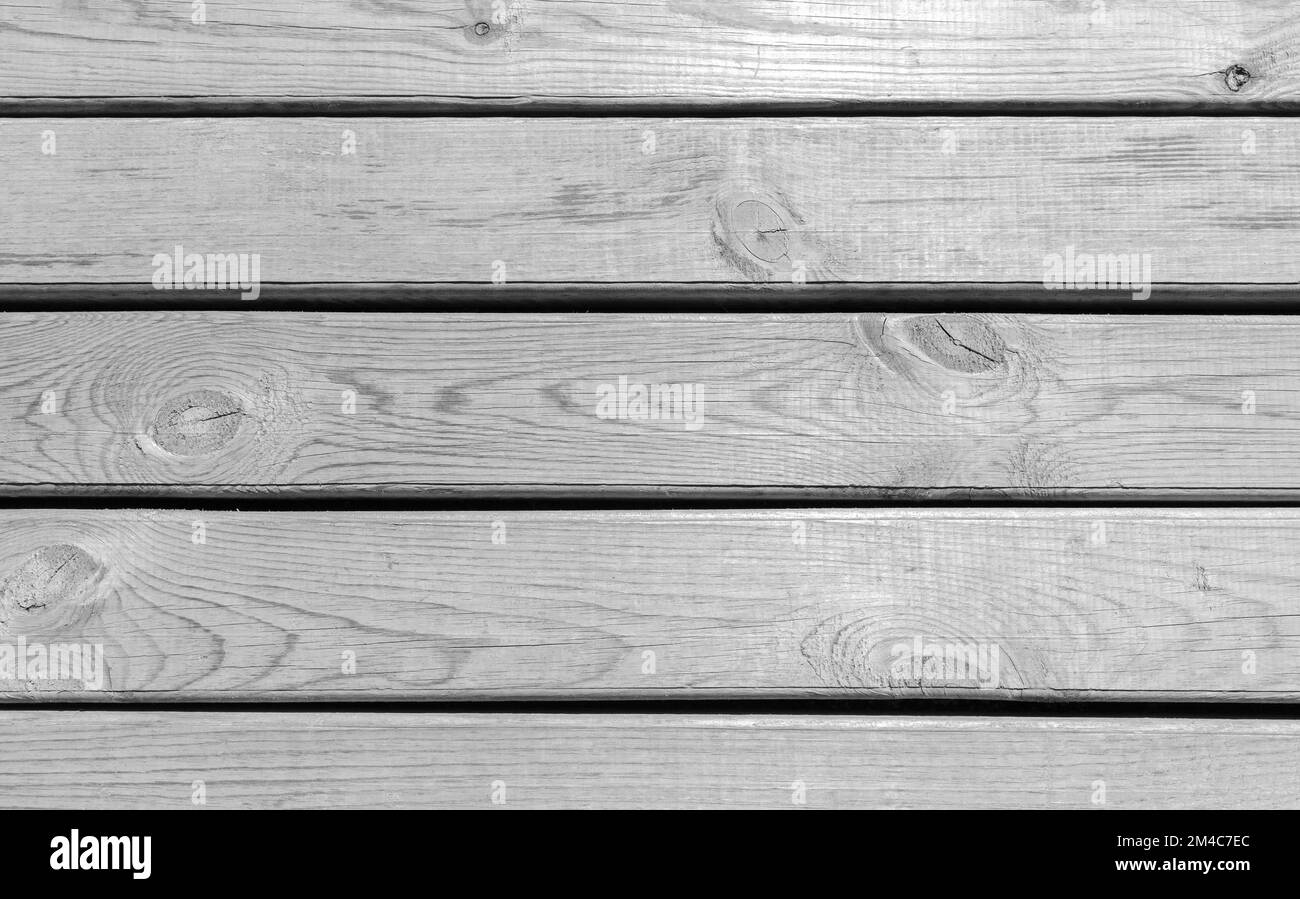 White wooden wall, close-up photo, front view, flat background texture ...