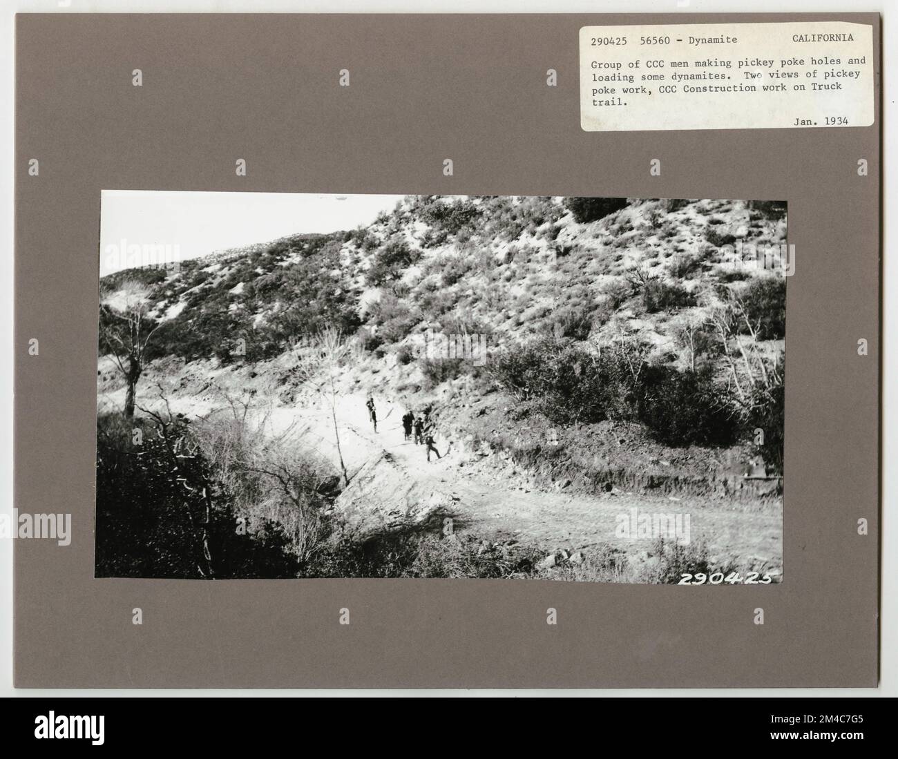 Dynamiting - All States. Photographs Relating to National Forests ...