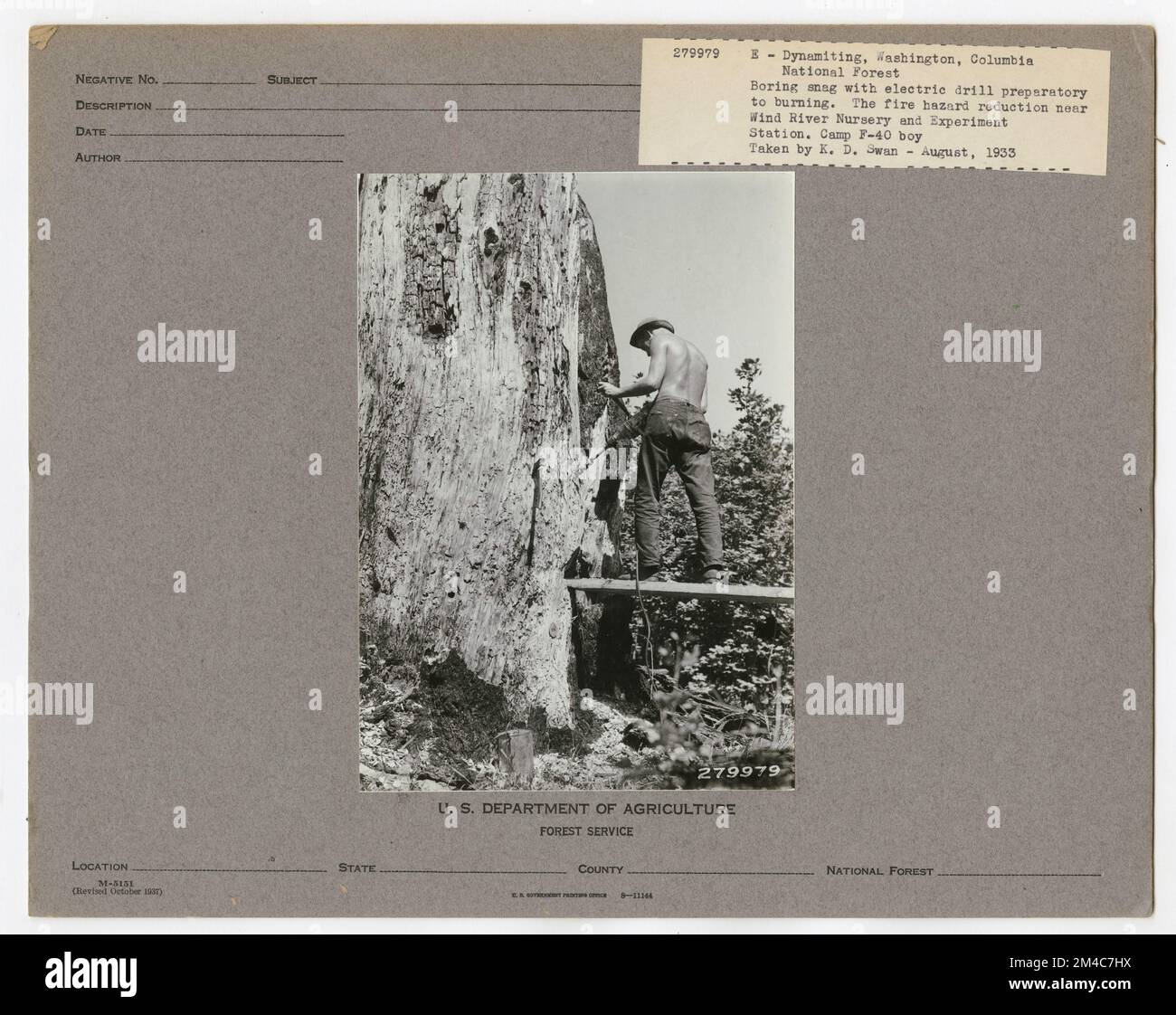 Dynamiting - All States. Photographs Relating to National Forests ...