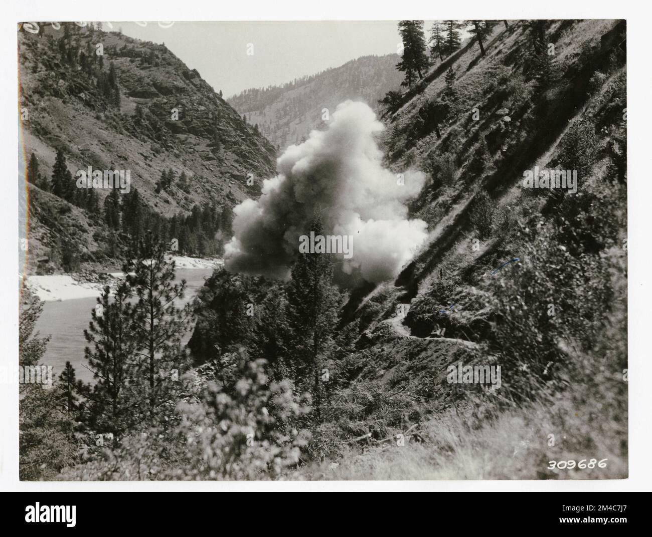 Dynamiting - All States. Photographs Relating to National Forests ...