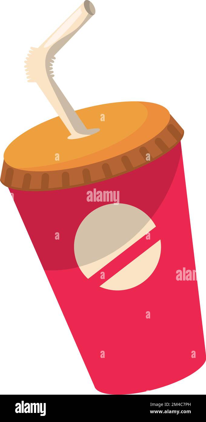 soda in take away pot Stock Vector Image & Art - Alamy