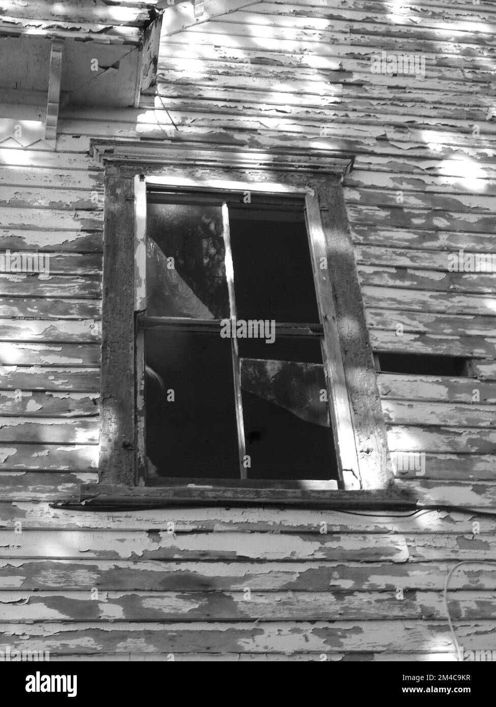 Scenes of an abandoned and run-down farm in Sussex County, New Jersey ...