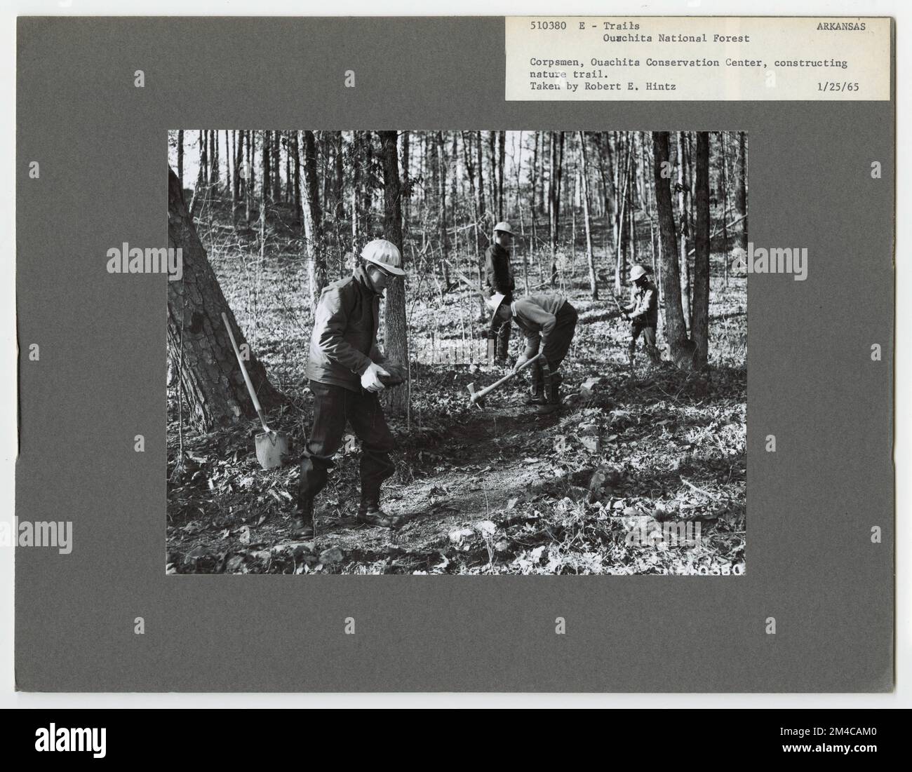Trails - Arkansas. Photographs Relating to National Forests, Resource ...