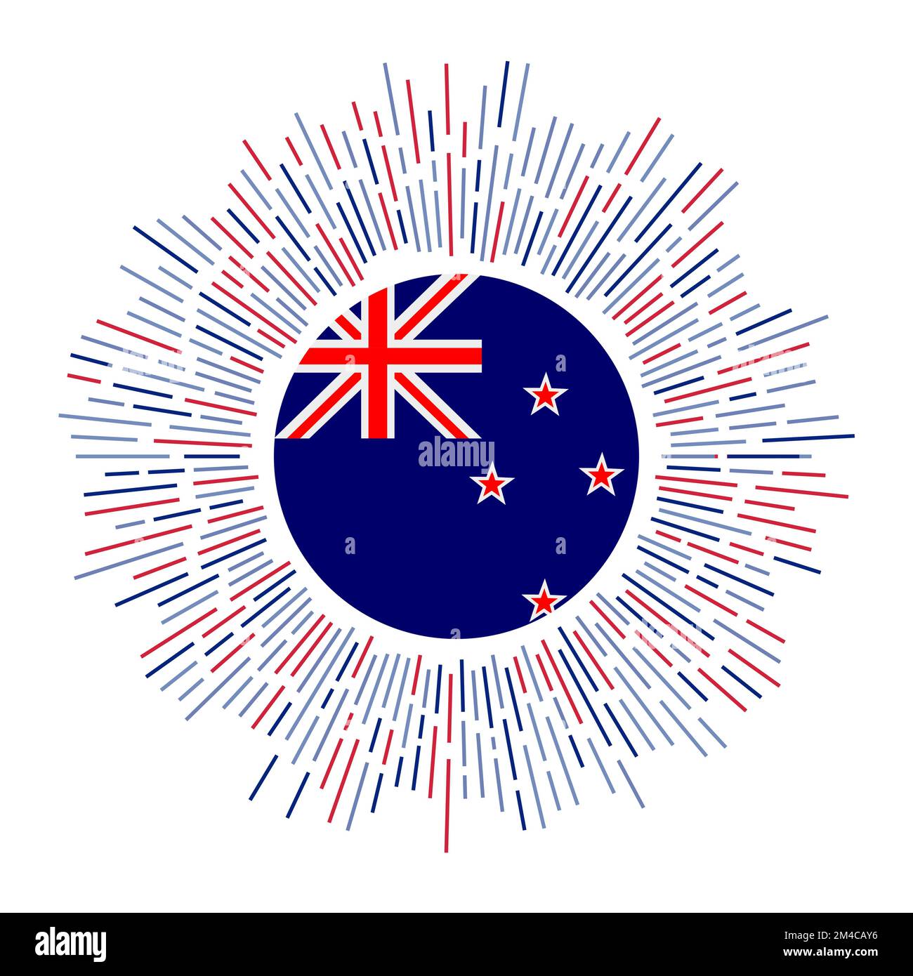 New zealand flag patriotic Stock Vector Images - Alamy
