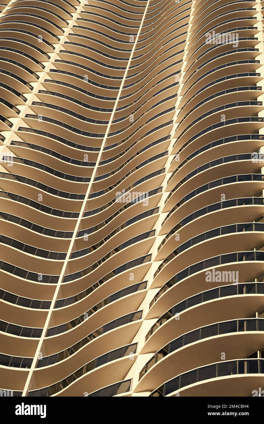 wavy modern building structure background with nobody, structure ...