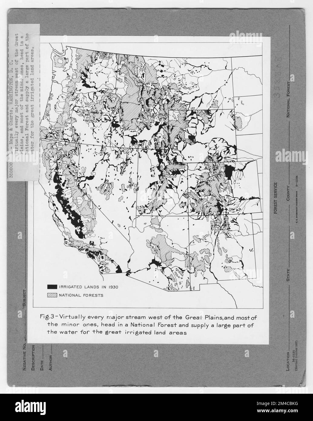 Maps and Charts - All States. Photographs Relating to National Forests ...