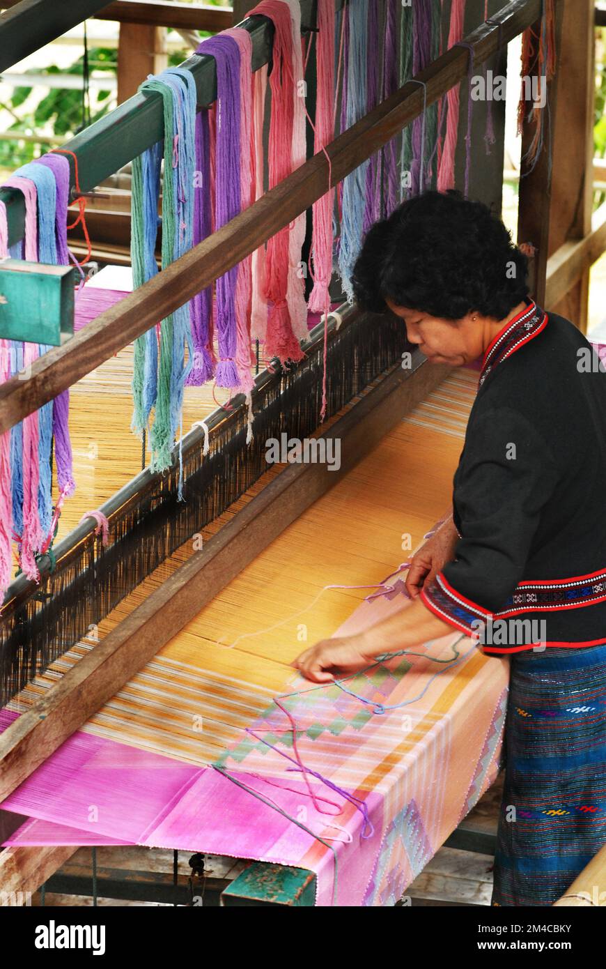 Lua tribe village hi-res stock photography and images - Alamy
