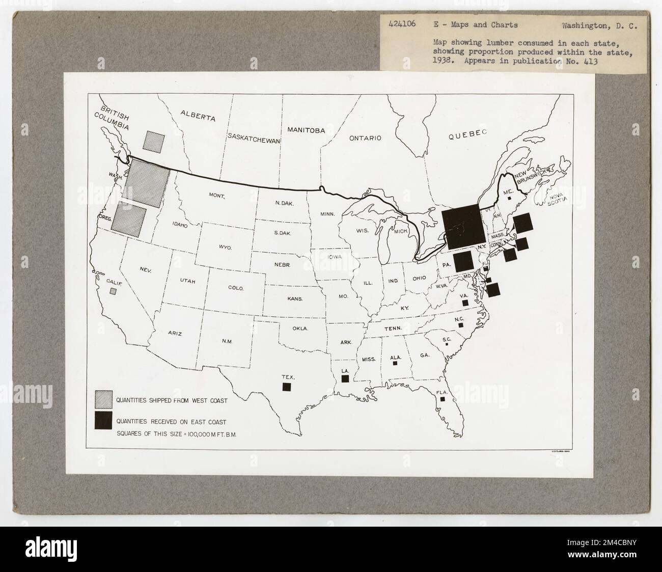 Maps and Charts - All States. Photographs Relating to National Forests ...