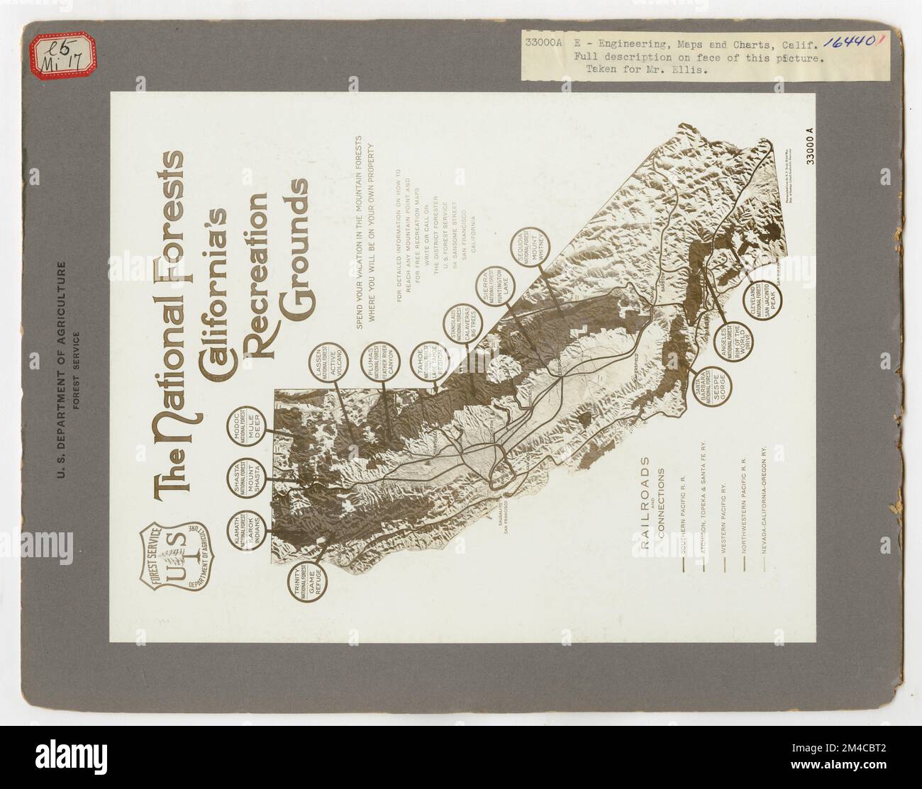 Maps and Charts - All States. Photographs Relating to National Forests ...