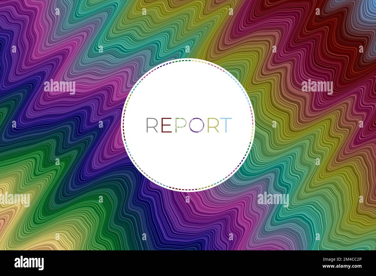 Artistic banner design. Abstract digital art in contrast colors ...