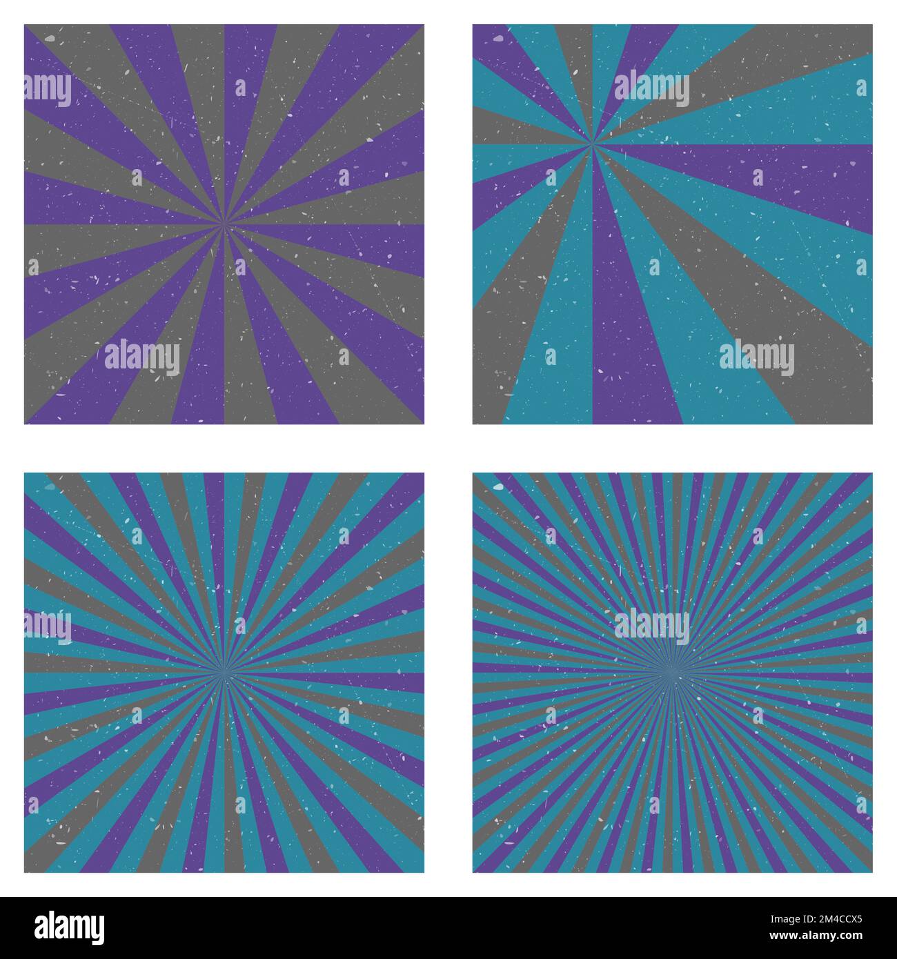 Appealing vintage backgrounds. Abstract sunburst covers with radial ...