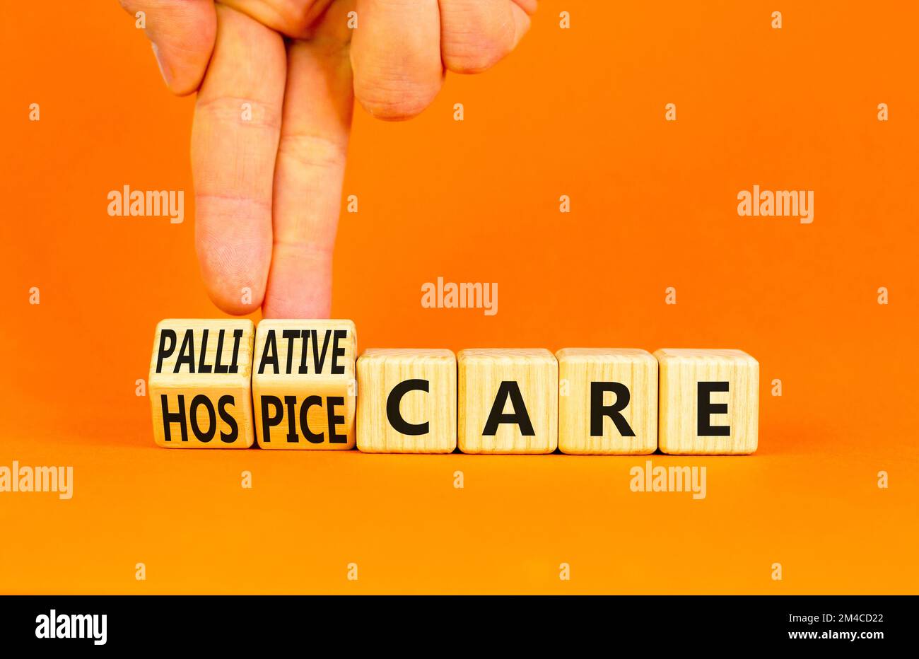 Palliative or hospice care symbol. Concept word Palliative care Hospice ...