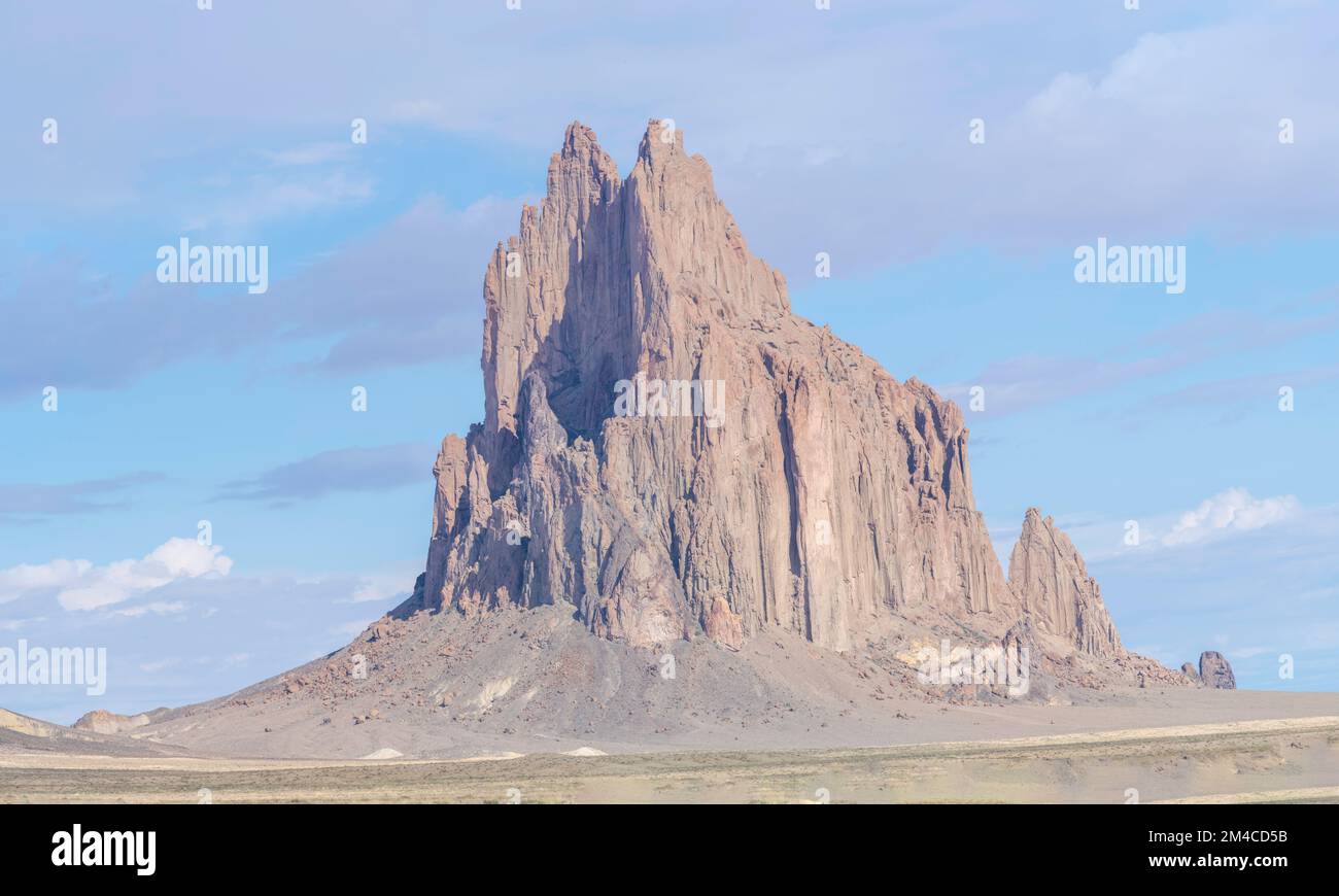 Photograph of Ship Rock/Ts BitÕaÕ’, a sacred site to Navajos. Also, a ...