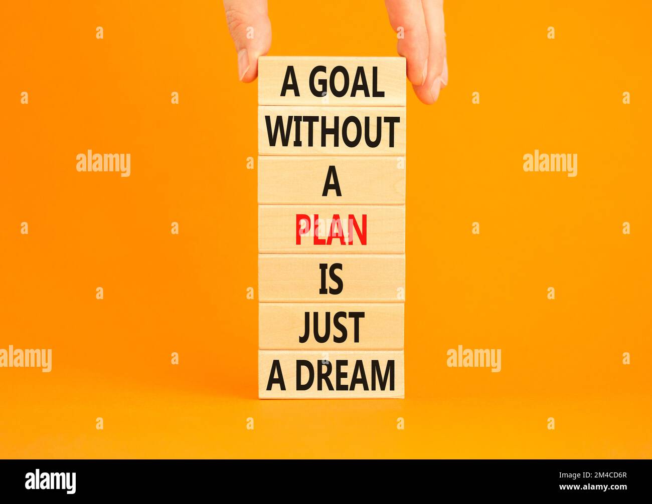 Goal and plan symbol. Concept words A goal without a plan is just a ...