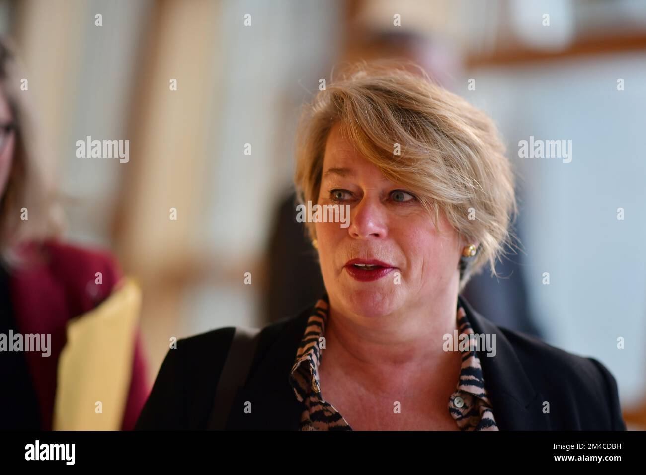 Edinburgh Scotland, UK 20 December 2022. Michelle Thomson at the ...
