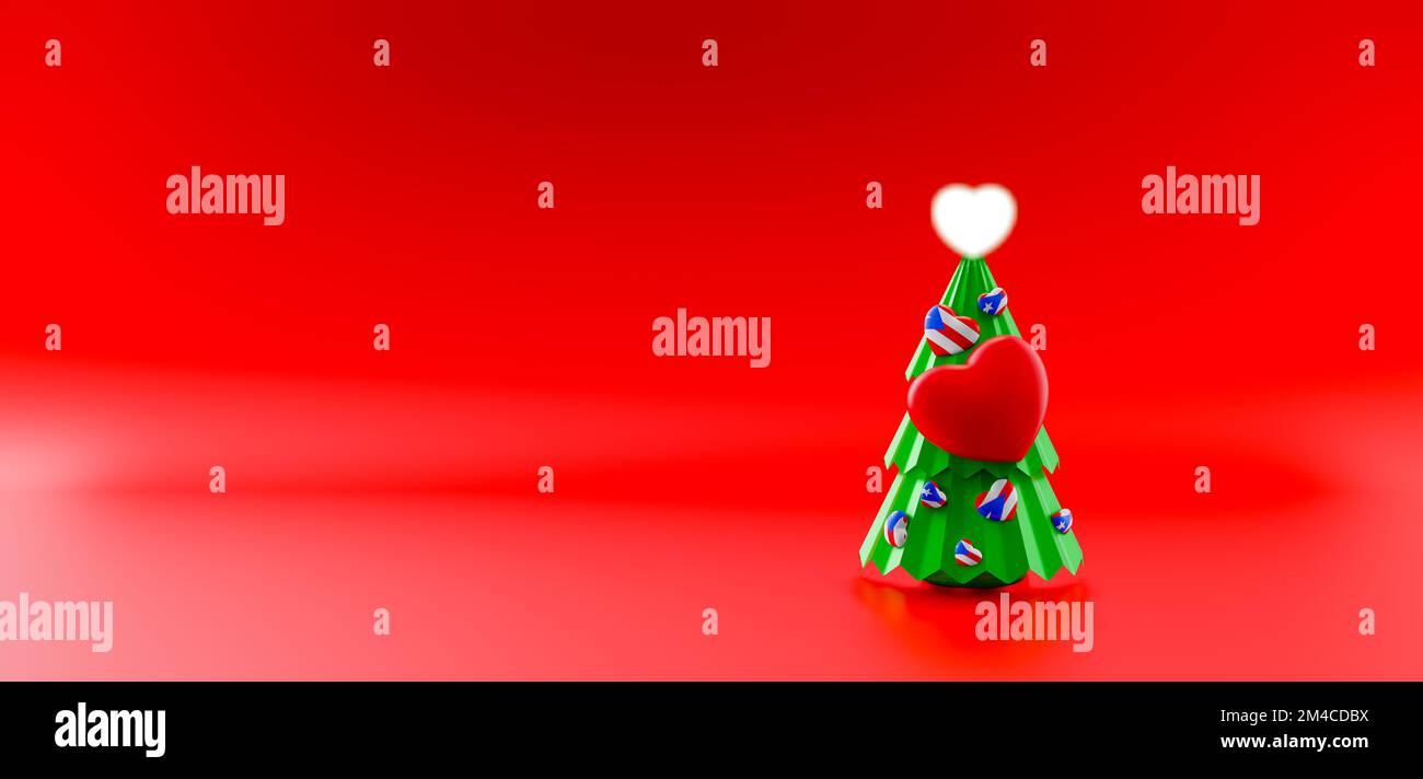 Merry Christmas and Happy New Year banner, Merry Christmas Puerto Rico ...