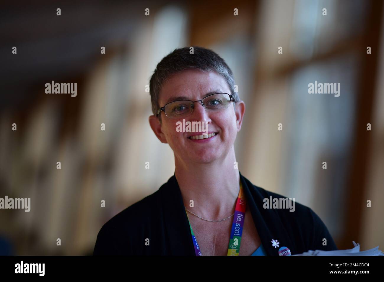 Edinburgh Scotland, UK 20 December 2022. Maggie Chapman at the Scottish ...