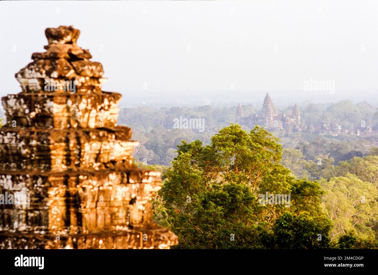 Angkor Wat, seen from the distance Stock Photo - Alamy