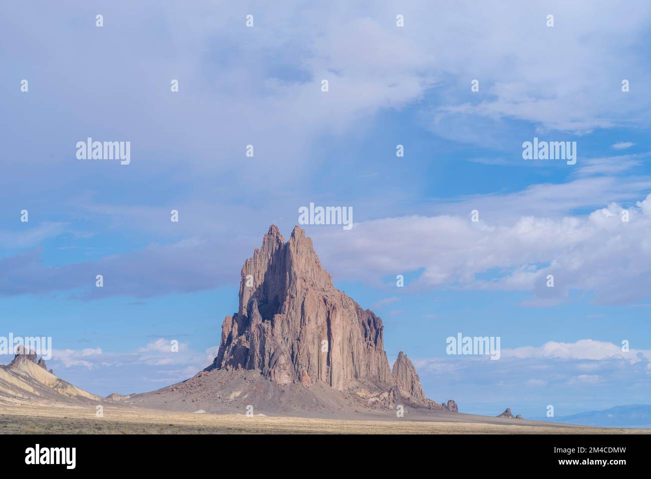 Photograph of Ship Rock/Ts BitÕaÕ’, a sacred site to Navajos. Also, a ...