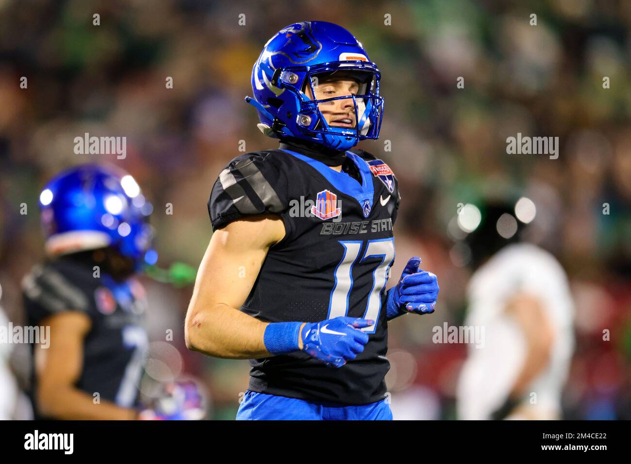 Boise State Broncos wide receiver Davis Koetter (17) during the 2022 ...