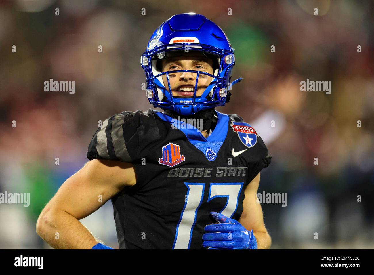 Boise State Broncos wide receiver Davis Koetter (17) during the 2022 ...