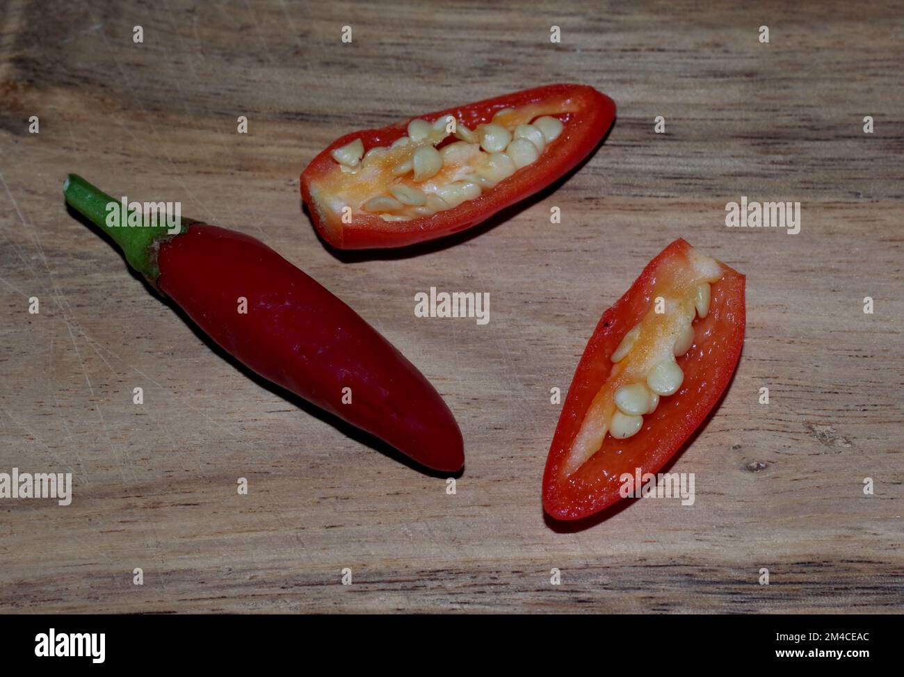Red pepper close-up Stock Photo - Alamy
