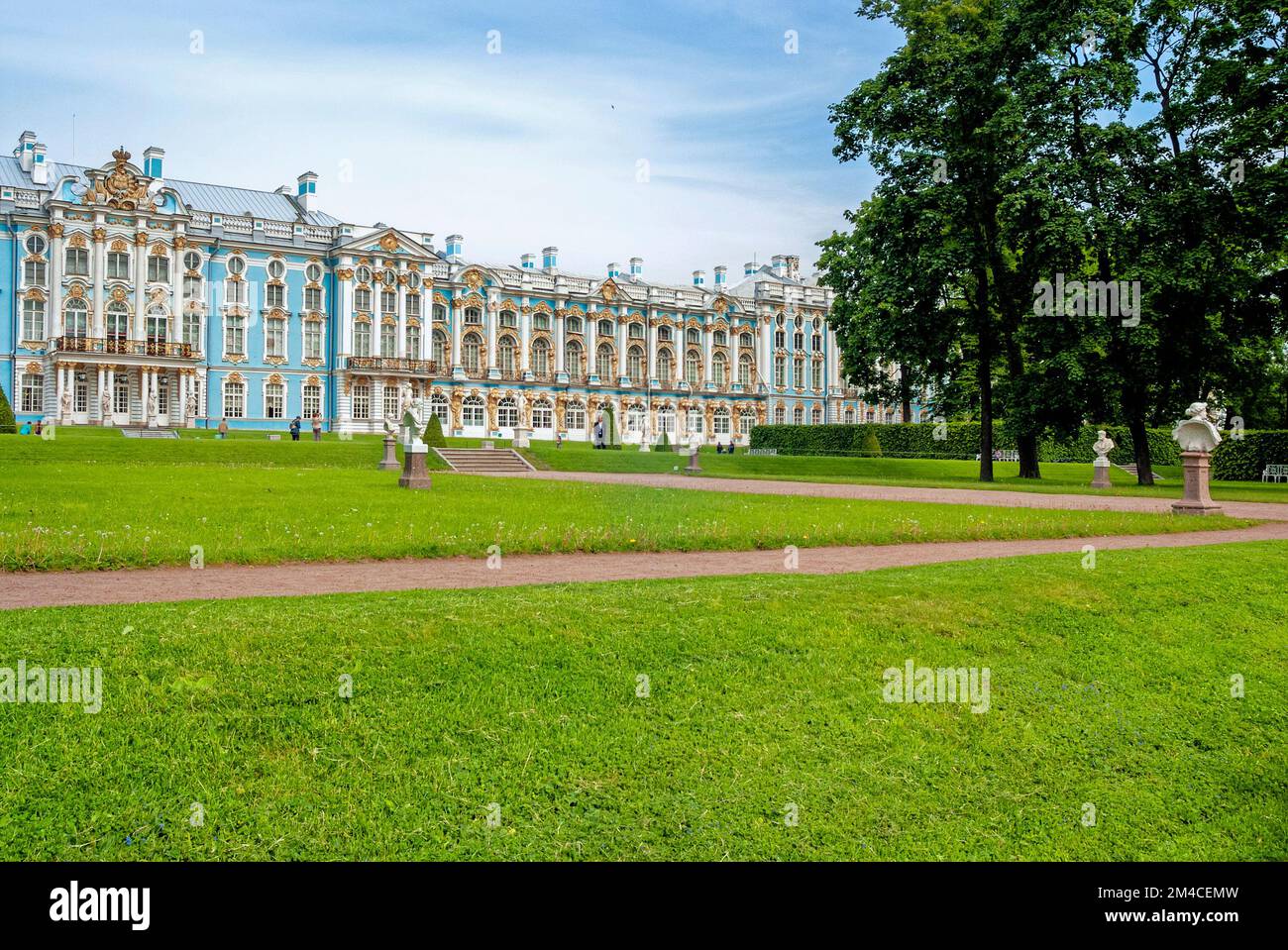 The Catherine Palace - Russian residence of Romanov Tsars. Located In ...