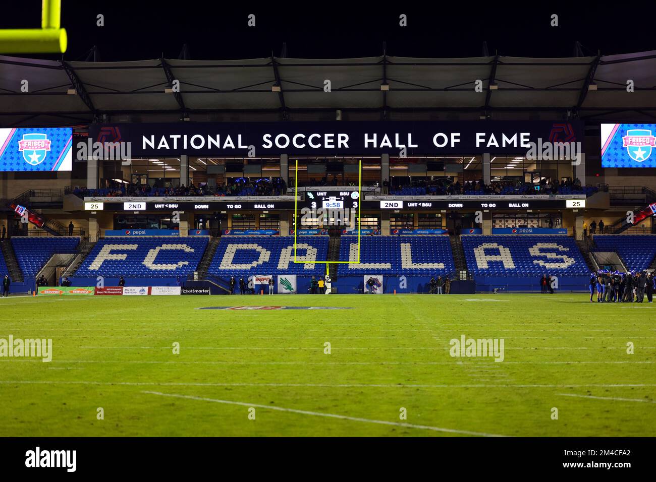 Toyota Stadium during the 2nd quarter of the 2022 Frisco Bowl college ...