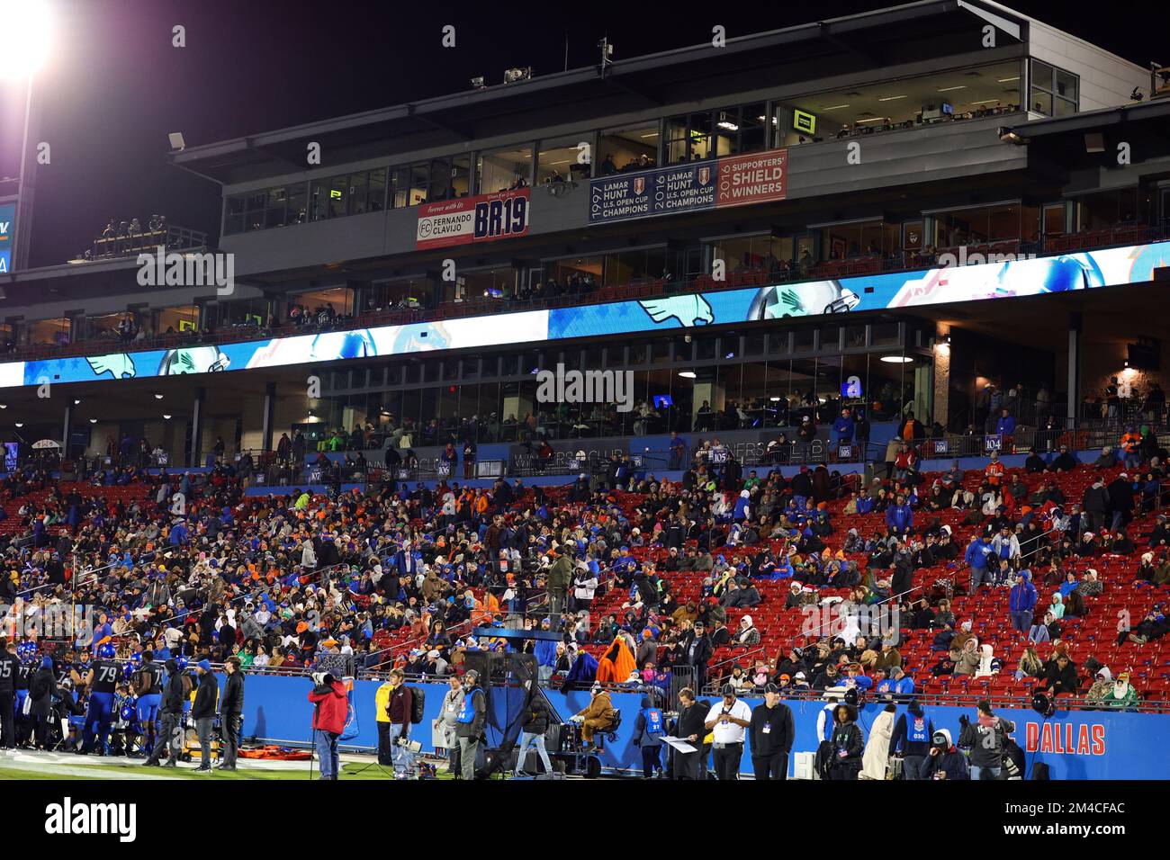 Toyota Stadium during the 2nd quarter of the 2022 Frisco Bowl college ...