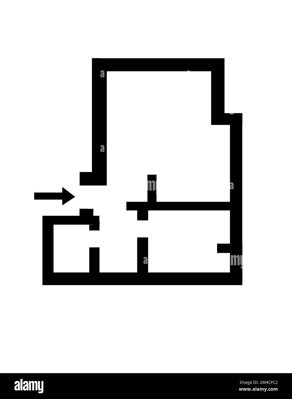 Property logo images. House black line icon. Floor plan icon. Popular ...