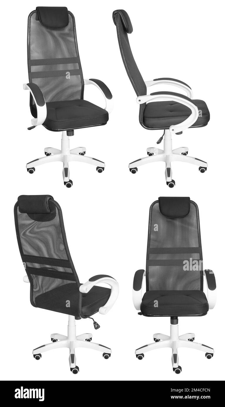 Modern office back view Black and White Stock Photos & Images - Alamy