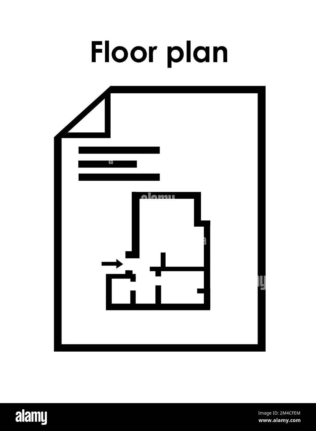 Property logo images. House black line icon. Floor plan icon. Popular ...