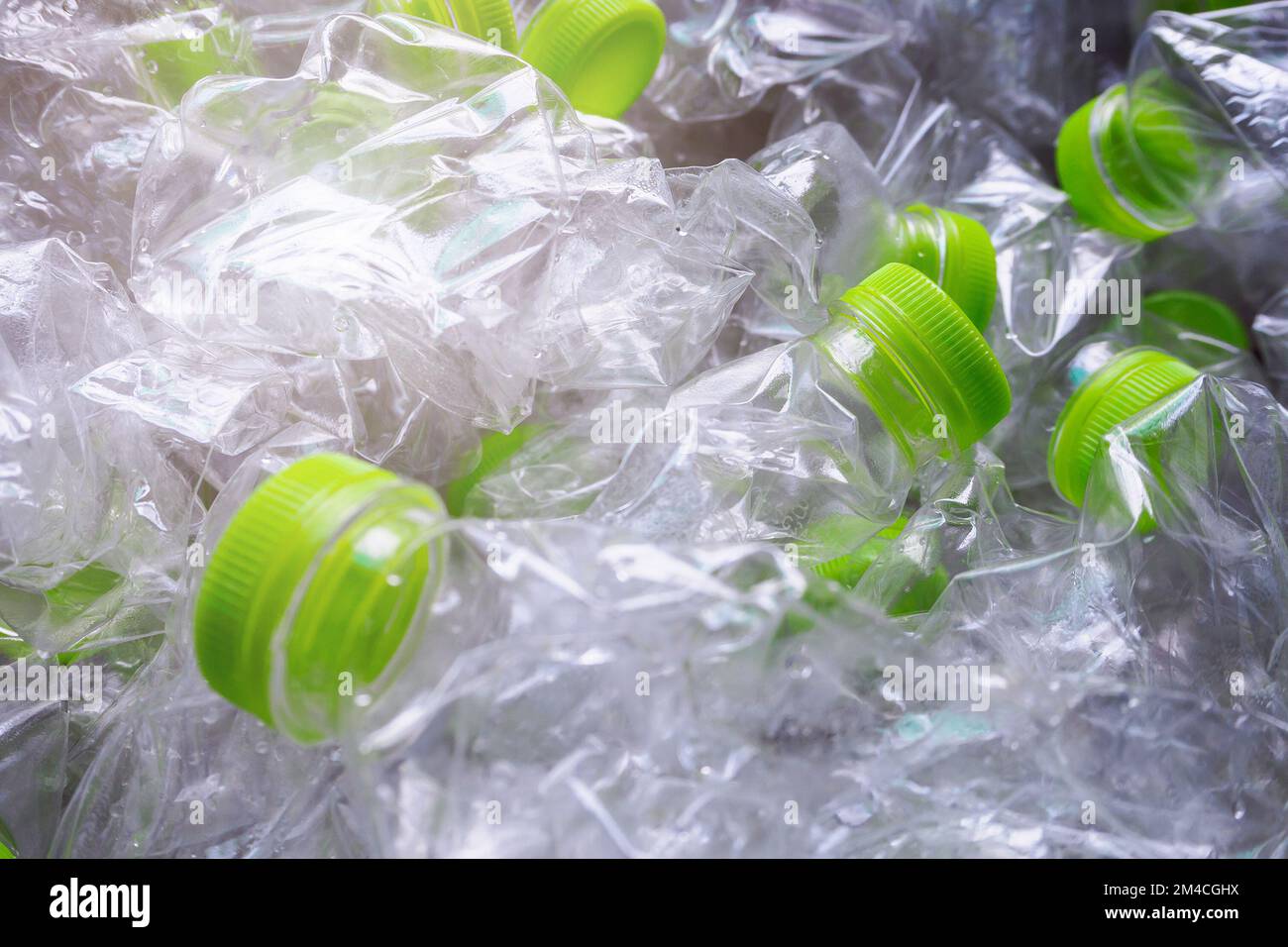 plastic bottles recycle background concept Stock Photo - Alamy