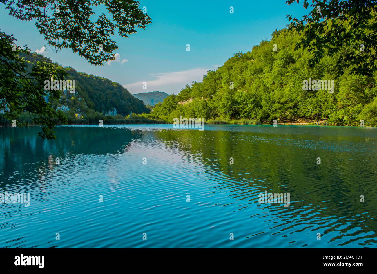 Croatia ,The lakes of Plitvice Stock Photo - Alamy