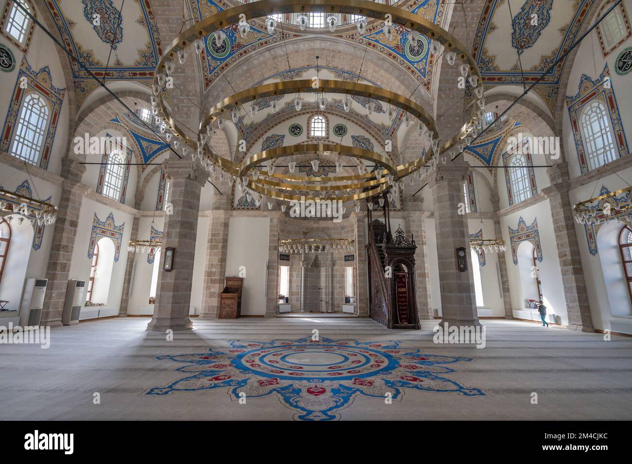 Haci Yusuf Mosque in Malatya City Center, Eastern Anatolia of Turkey ...