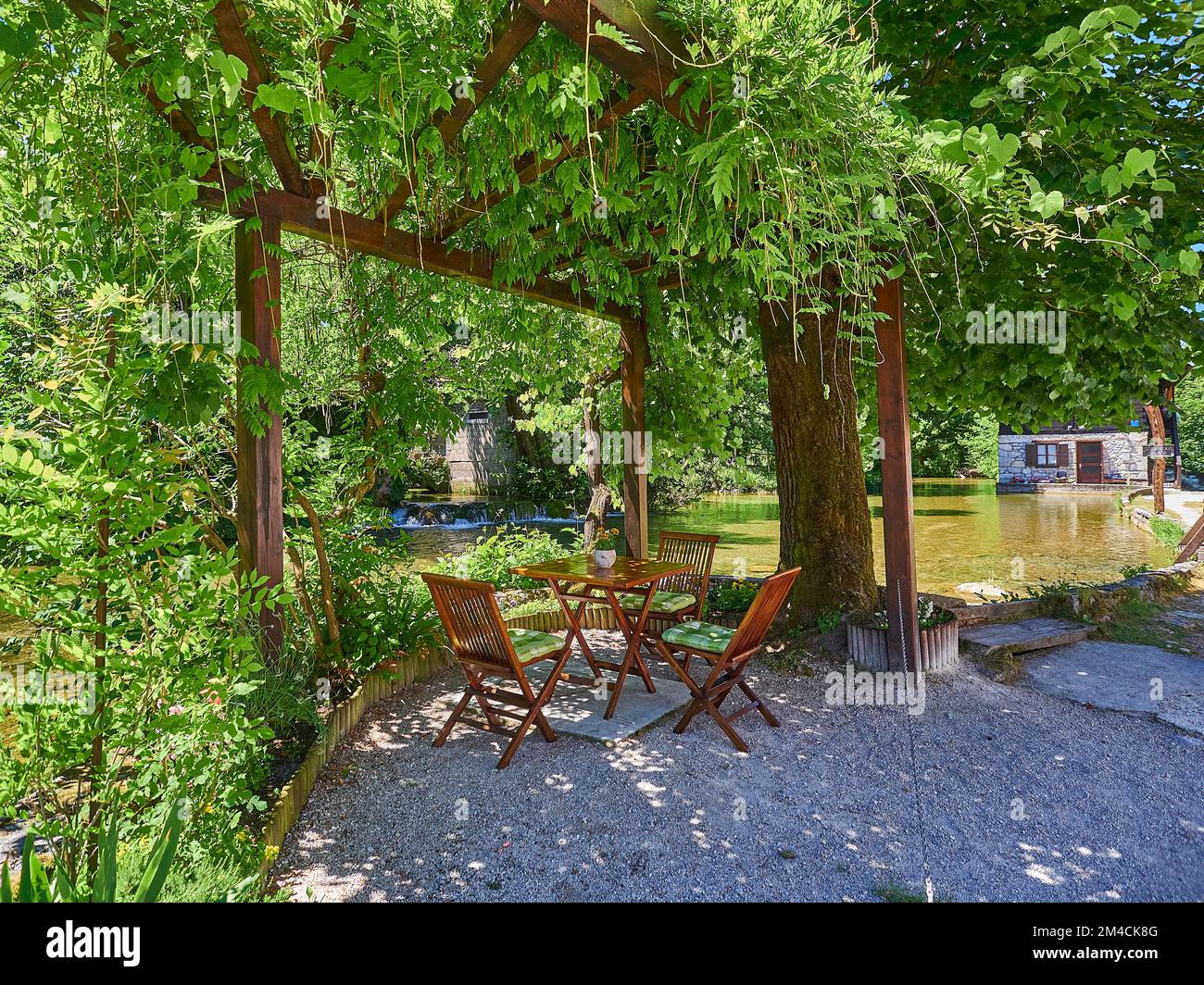 Rastoke is small beautiful village in Croatia amid waterfalls ...