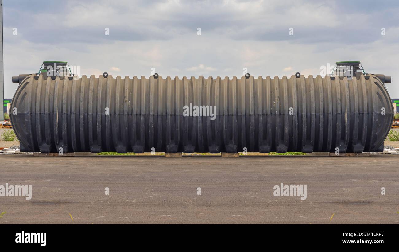 Long Big Capacity Septic Tank for Underground Installation Sewage Stock ...