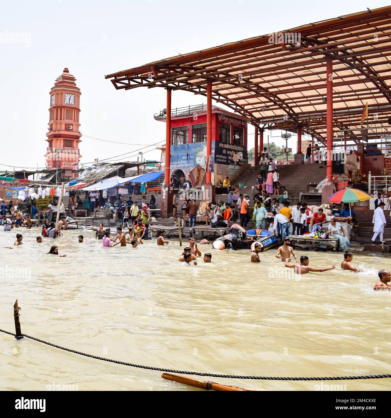 View on ganga river in hi-res stock photography and images - Alamy
