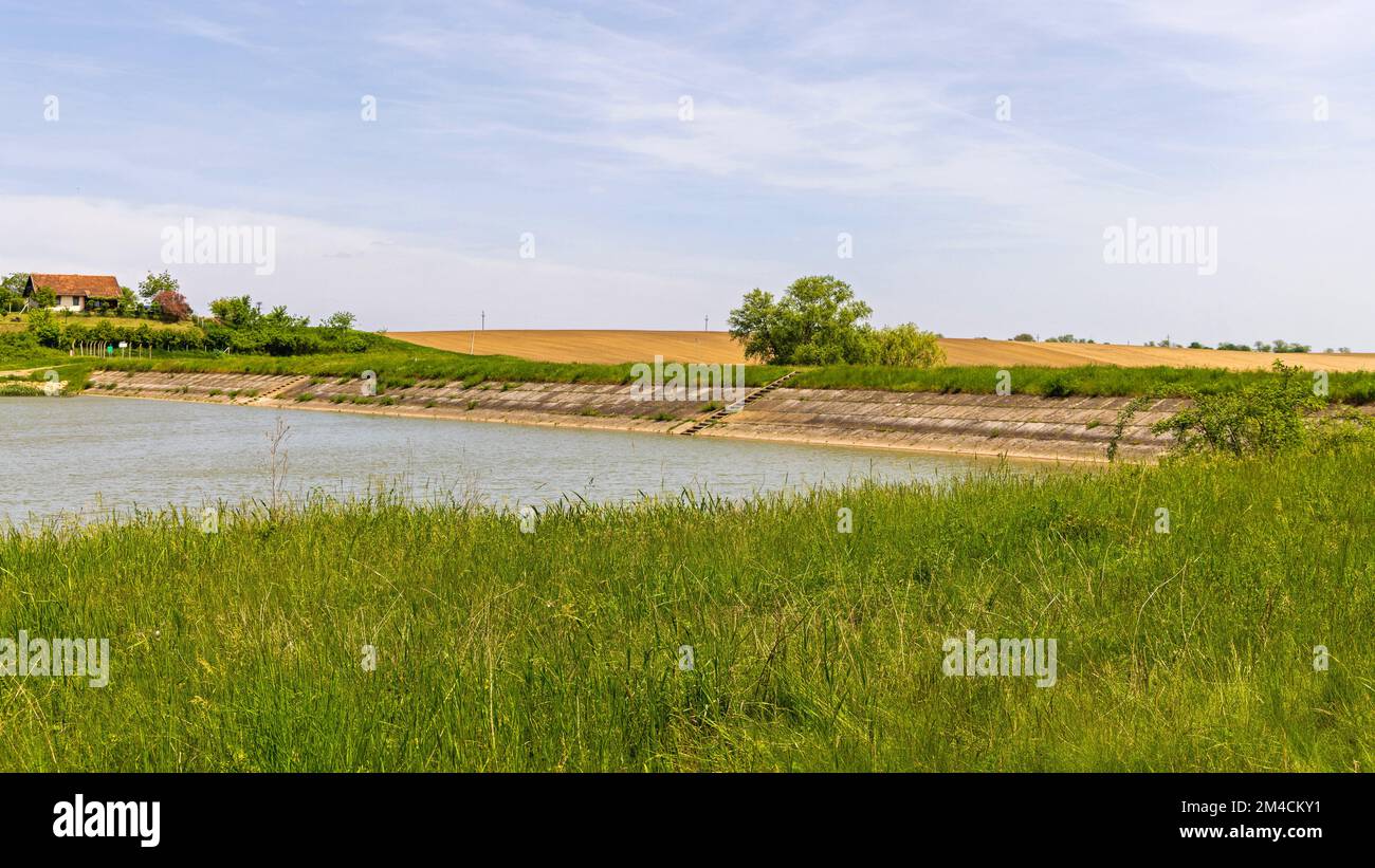 Man Made Structure Reservoir Water Lake Dam Stock Photo - Alamy