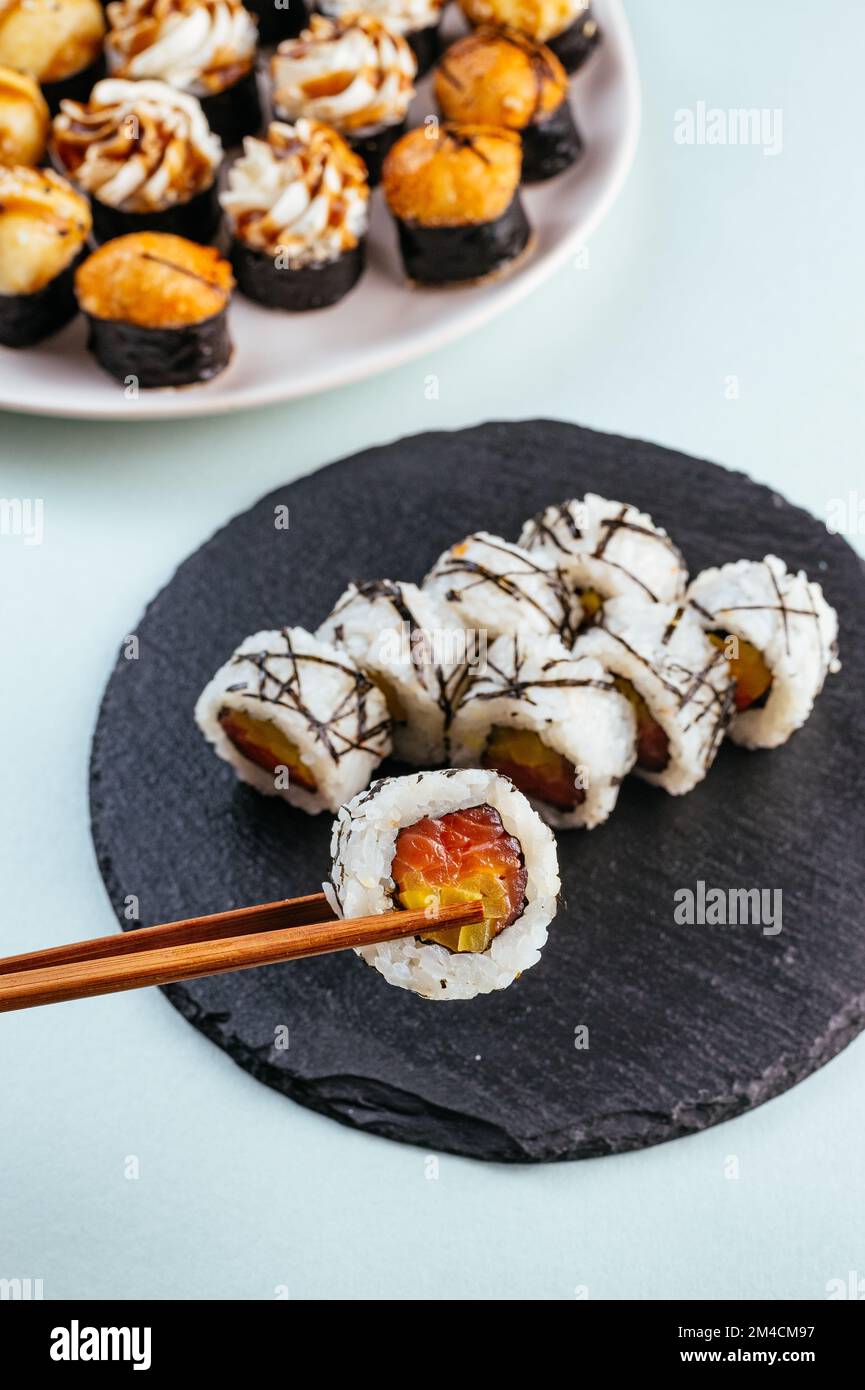 Daikon sushi hi-res stock photography and images - Alamy