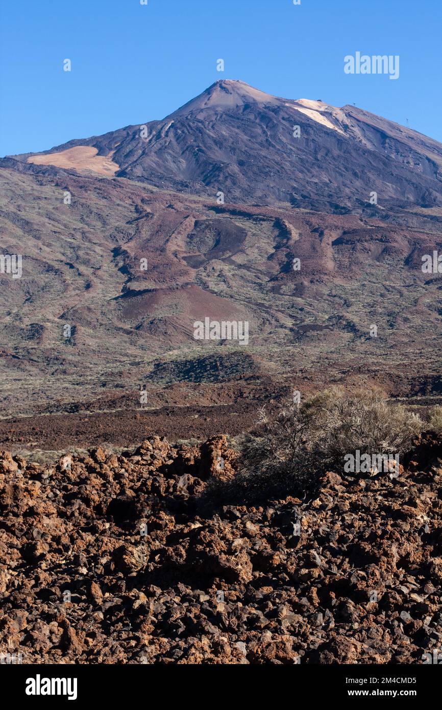 Teide national park. View on volcano Teide Stock Photo - Alamy