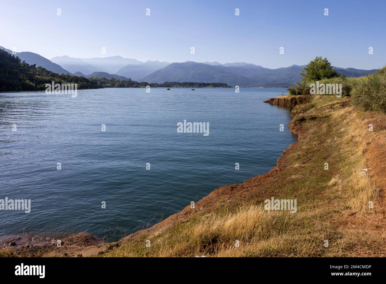 Beautiful Colbun lake in Maule, Chile Stock Photo - Alamy