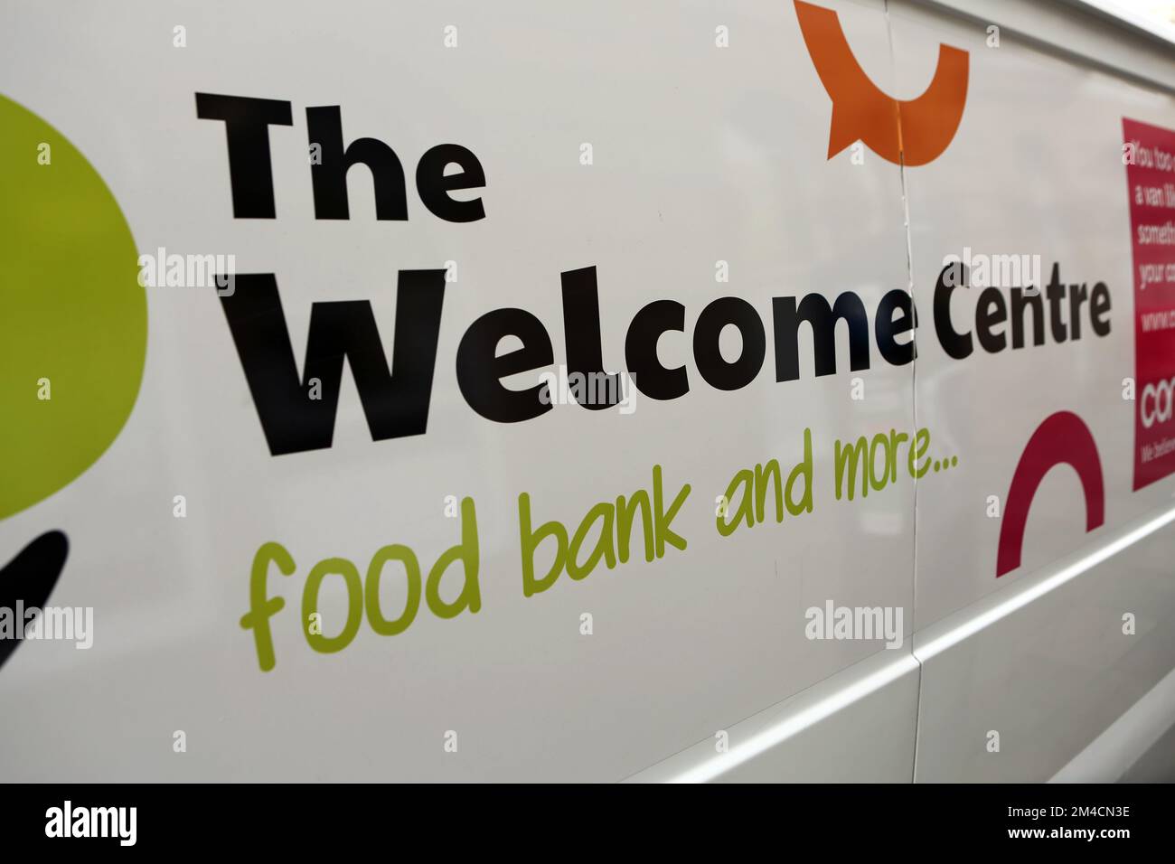 The Welcome Centre in Huddersfield in west Yorkshire. The welcome ...